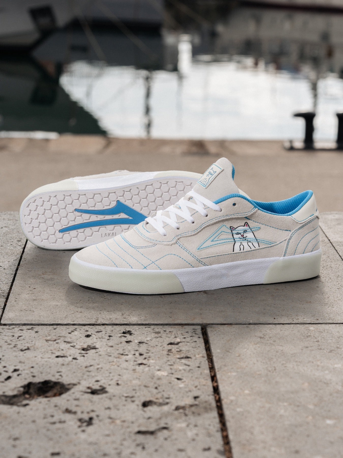 Lakai + Ripndip Cambridge Lord Nermal (Cream) – RIPNDIP