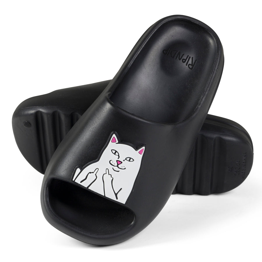 Lord Nermal Cloud Slides (Black) – RIPNDIP